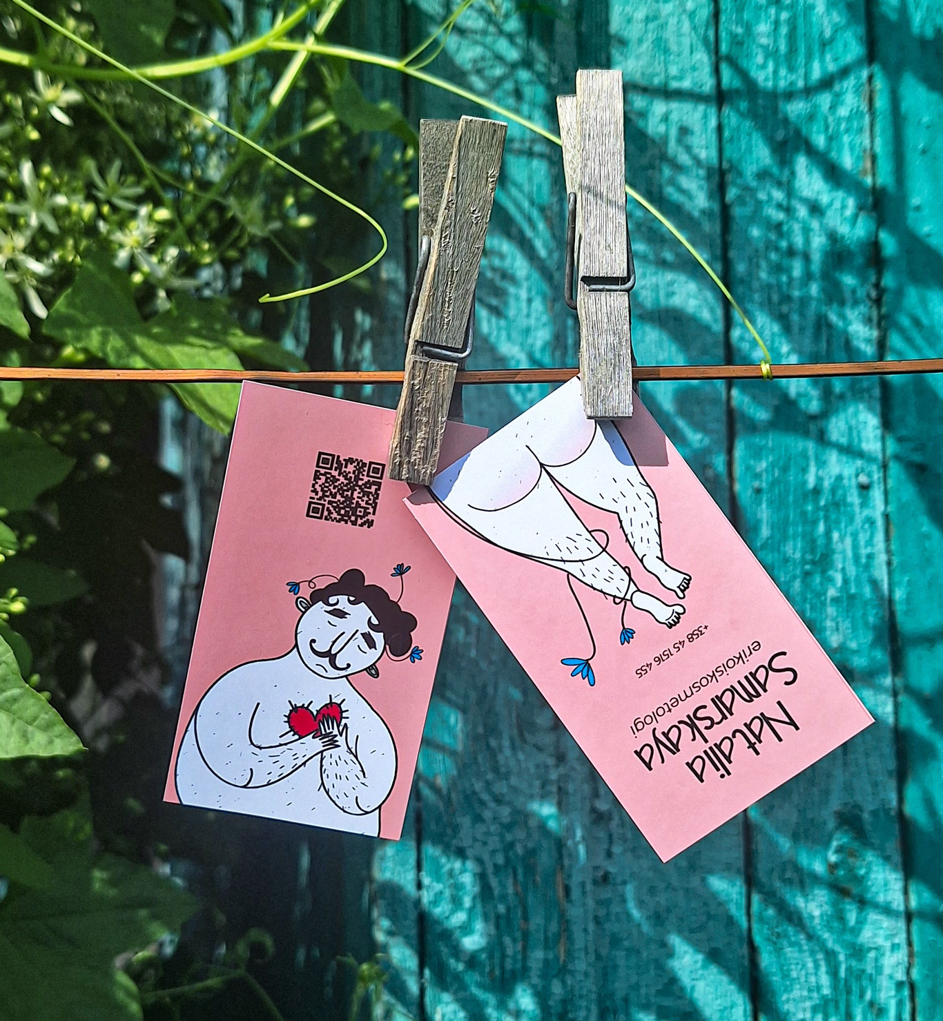 Визитка с жопой / Все о дизайне / Pollskill