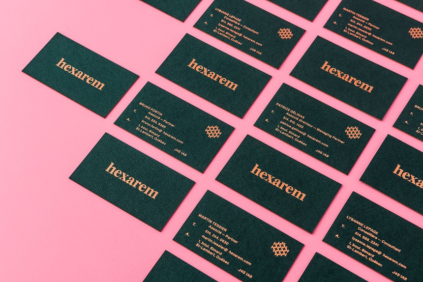 Айдентика Hexarem / Все о дизайне / Pollskill